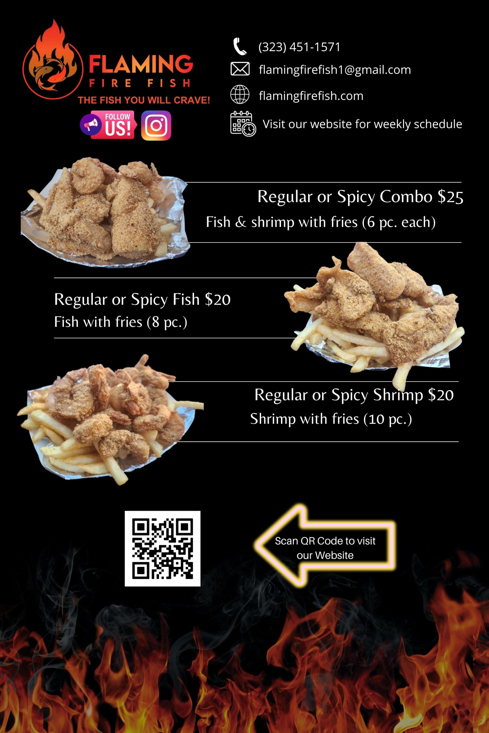 Flaming Fire Fish – A black owned family business